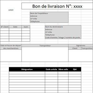 Télécharger Bon de livraison gratuit | Gratuiciel.com